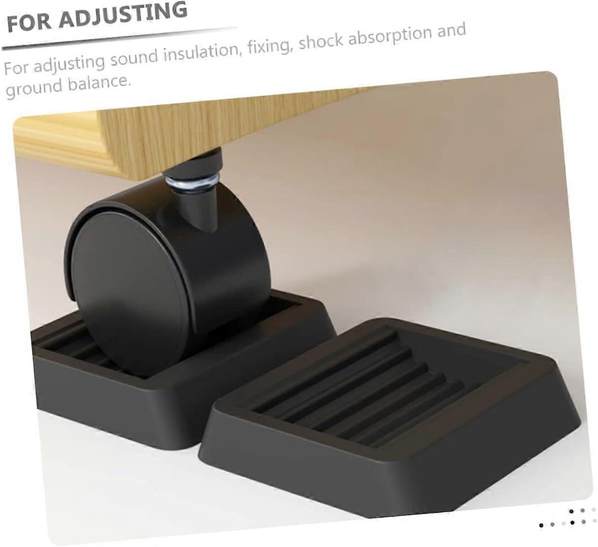 Castor Cup 4Pcs Caster Brake Chair Leg Covers Chair Pads Chair Casters ...