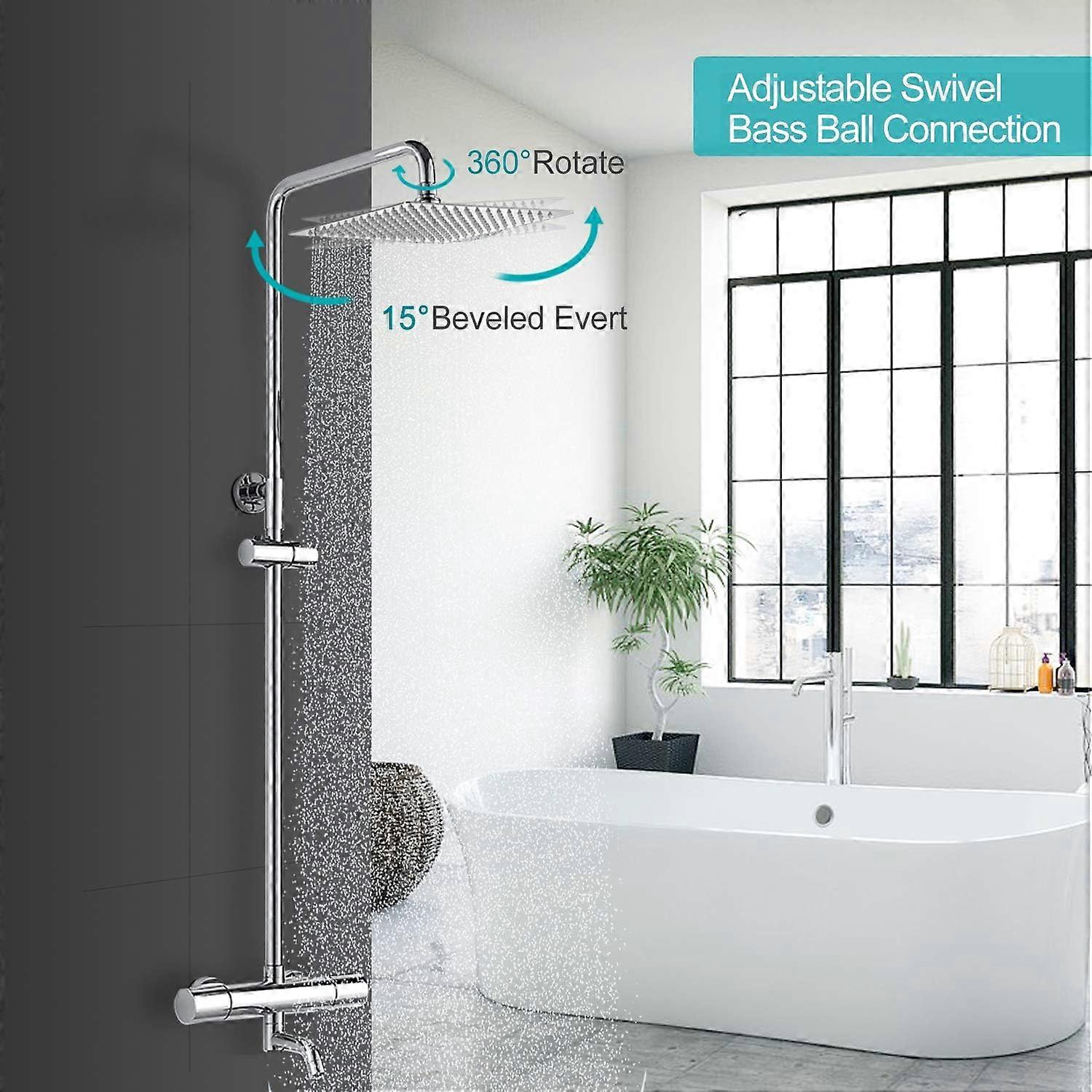 2025 New Overhead shower rain shower, built-in shower heads stainless ...