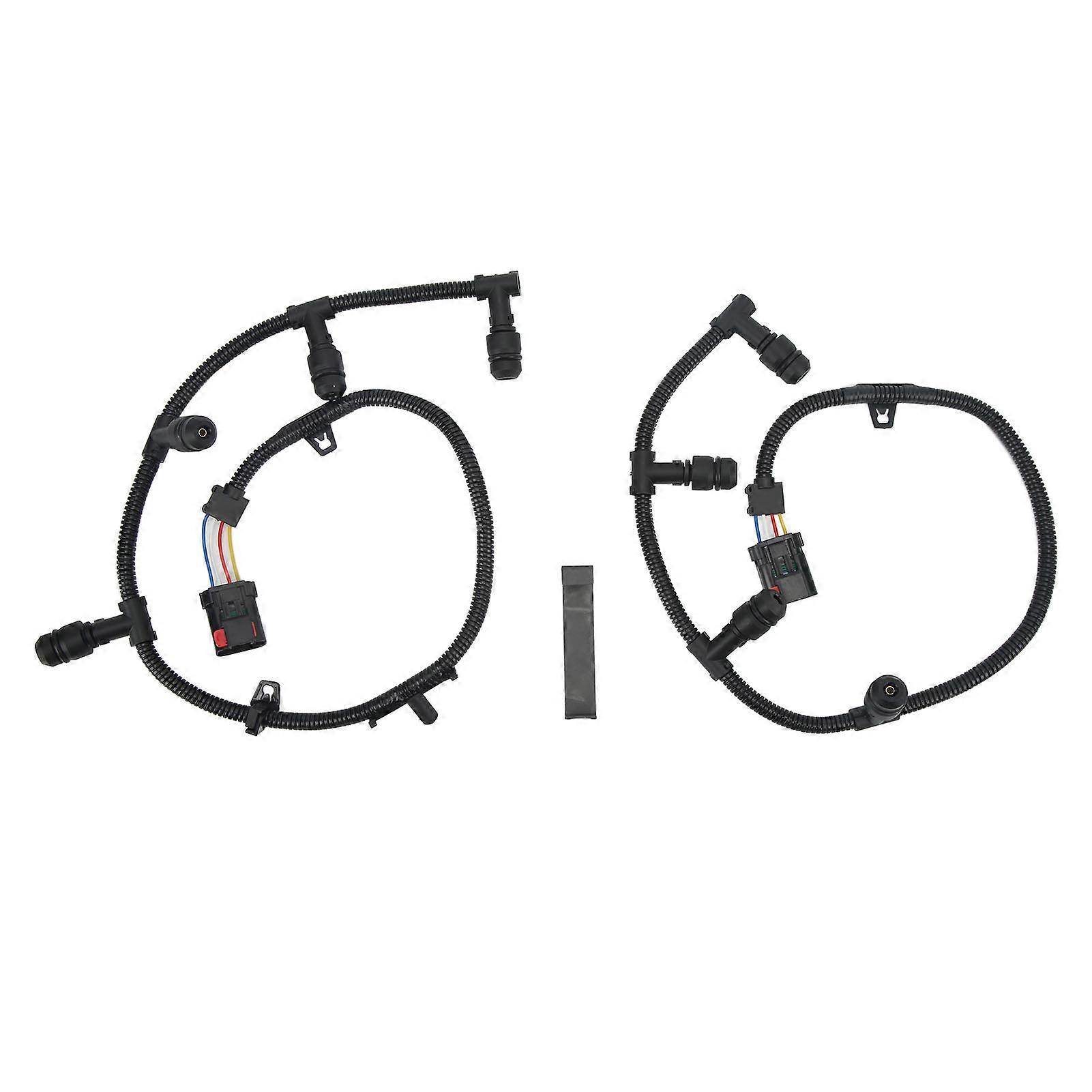 2pcs Glow Plug Wiring Harness with Removal Tool 5C3Z12A690A Left Right ...