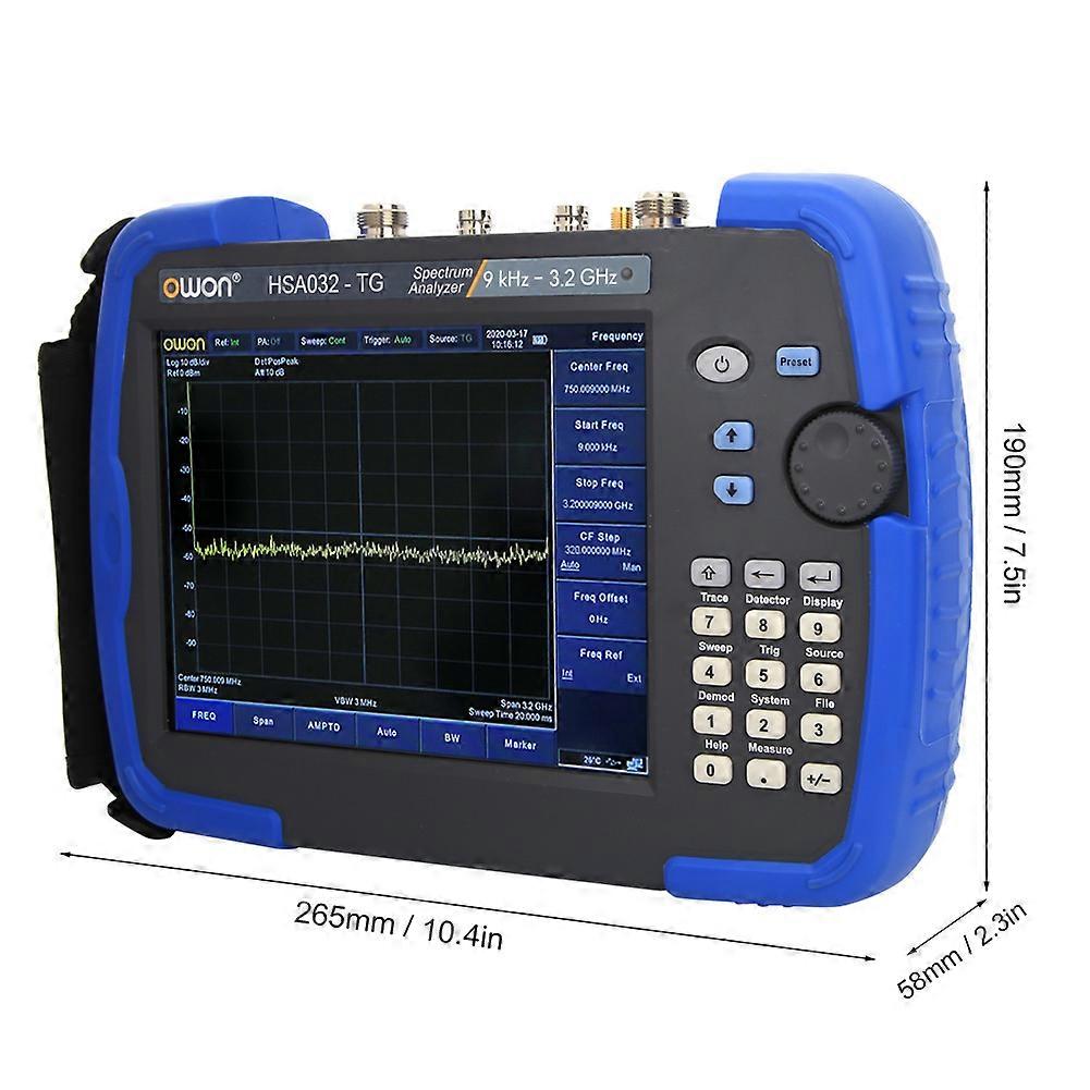 HSA032(TG) 9kHz-3.2GHz Portable Handheld Spectrum Analyzer Spectrum ...