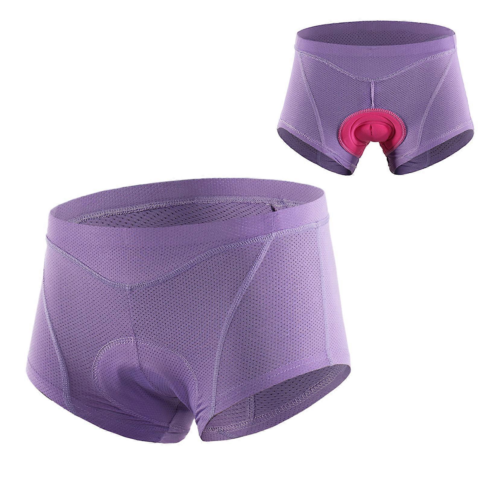 Women Bike Underwear 3D Gel Padded Bicycle Briefs MTB Cycling Biking Underwear Shorts | Fruugo UK