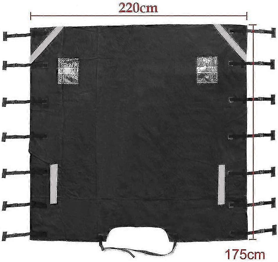 Caravan Front Towing Covers Waterproof Heavy Duty Protector Guard With ...