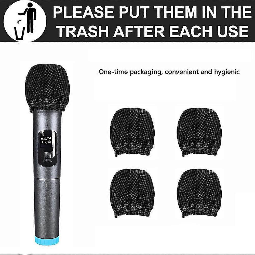 240Pcs Mic Covers Disposable Non-Woven Mic Cover Mic Microphone ...