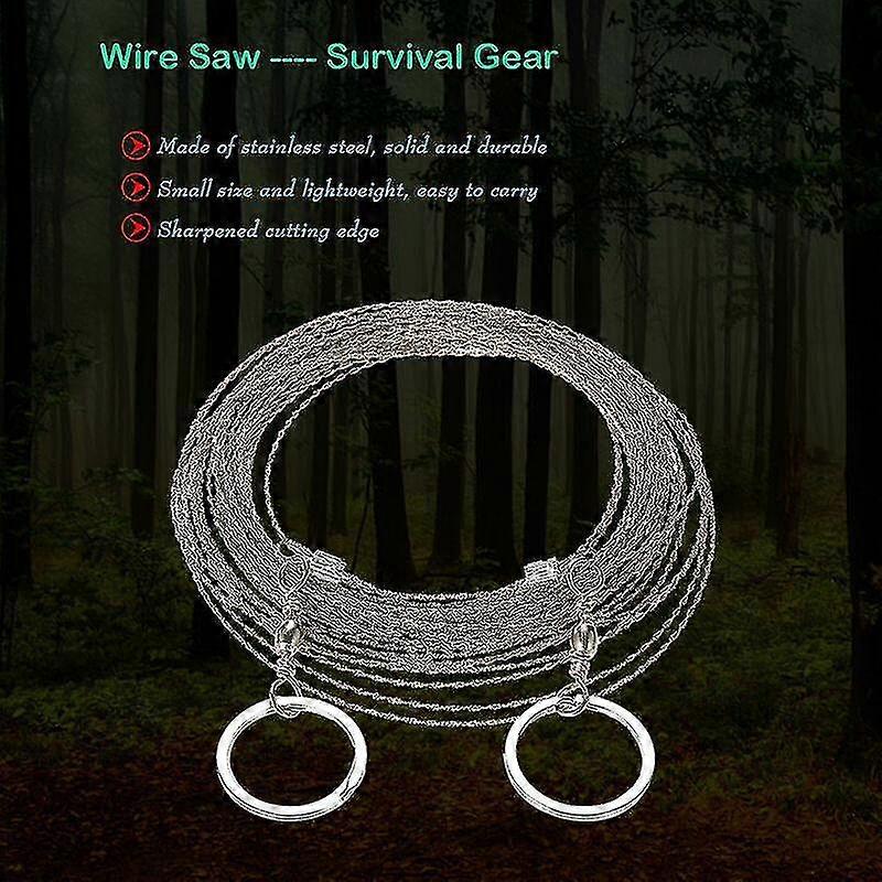 10 Meters Long Outdoor Wire Saw, Wire Saw Survival Cable, Chain Saw ...