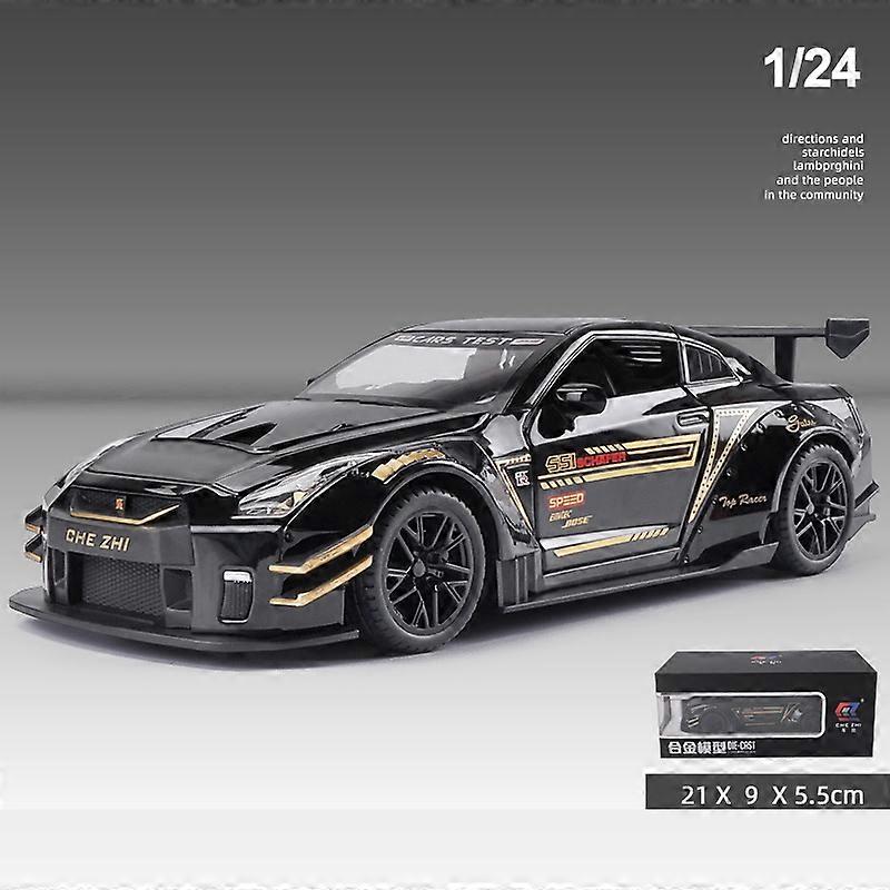 1:32 Nissan GTR R35 Racing Car Model Scale Children Kids Toys Car 1/24 ...
