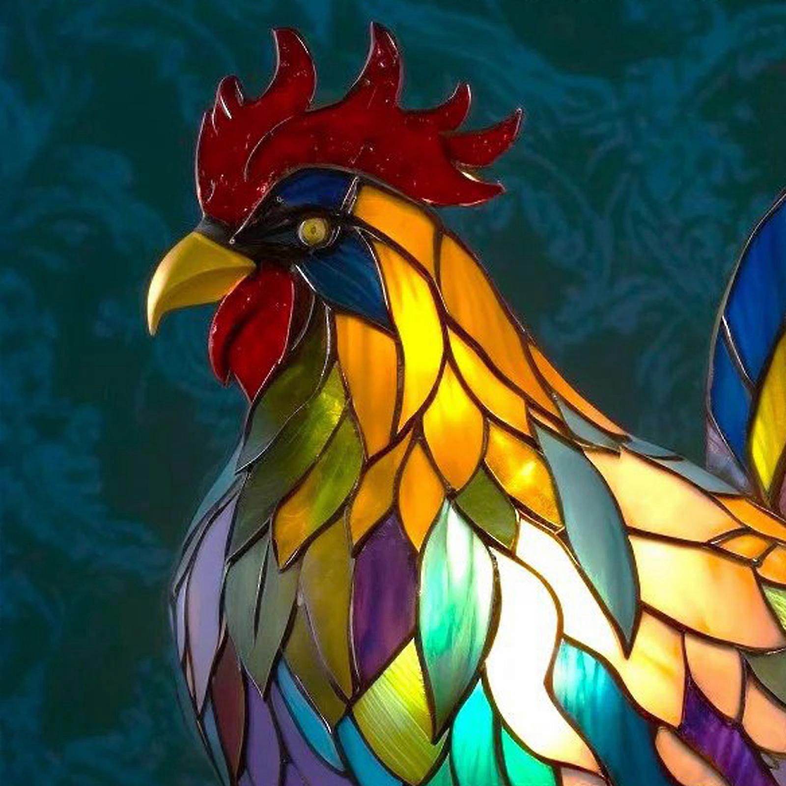 Lion, Elephant, Cat, Rooster Night Light Animal Table Lamp | Fruugo UK