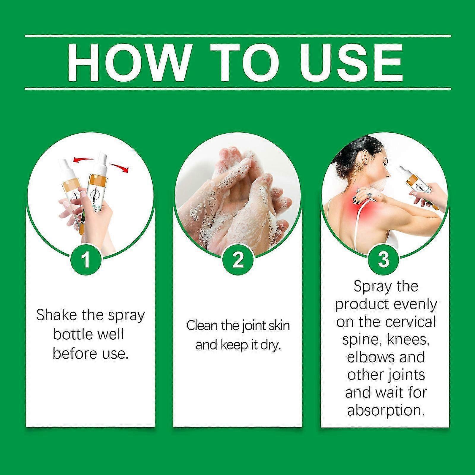 Turmeric Joint and Bone Care Spray, Turmeric Joint Relief Spray, Joint ...