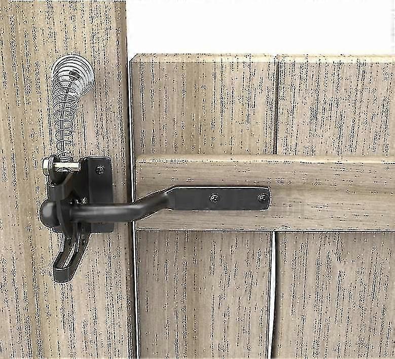 Gate Lock Automatic Lock-metal Bolt Lock-gravity Steel Latch Garden ...