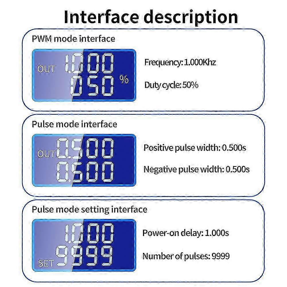 for ZK-PP1K Signal Generator - PWM Pulse, Square & Rectangular Waves ...