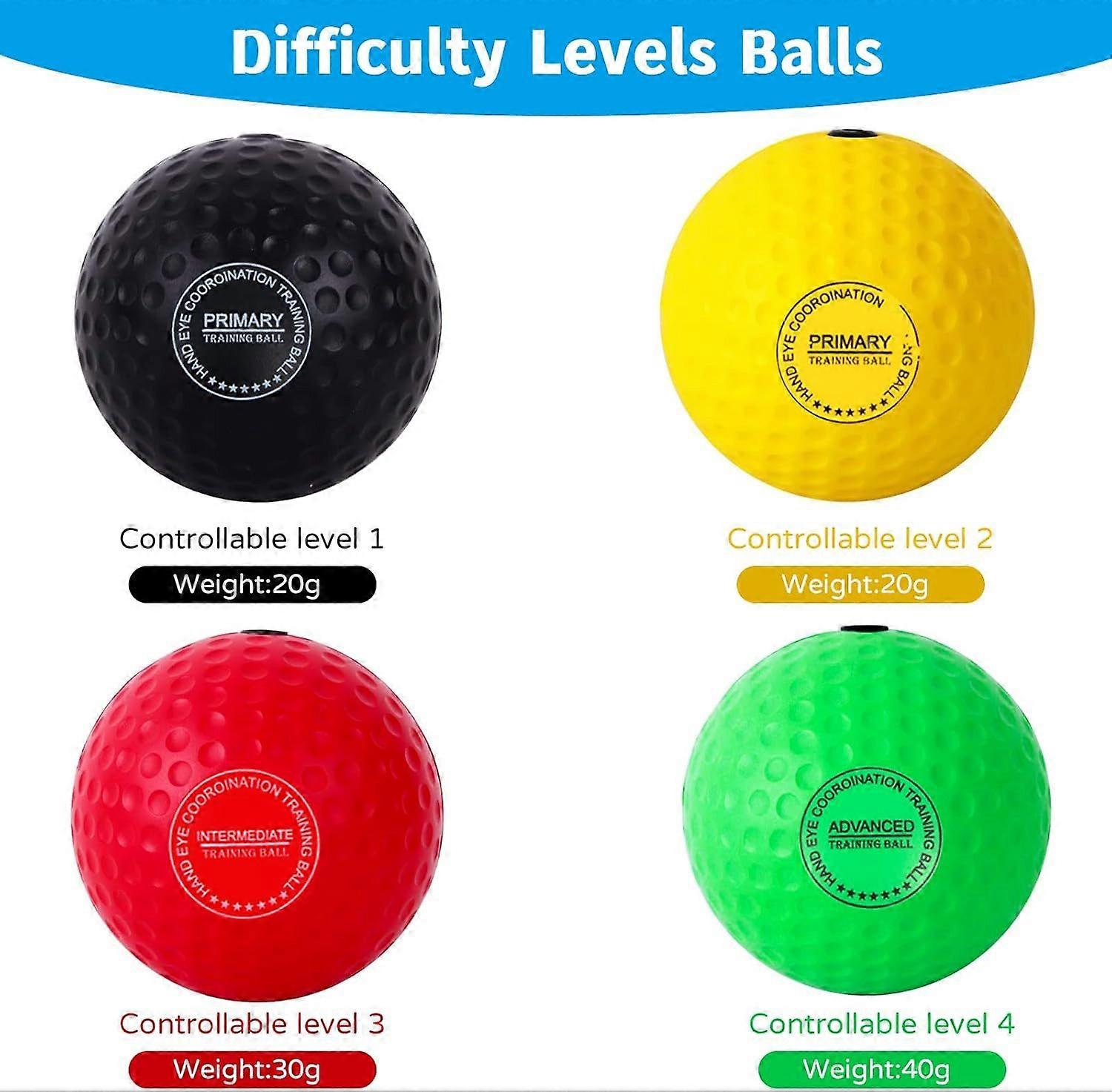 Punching ball Punching balls Reflex ball Boxing training ball set ...