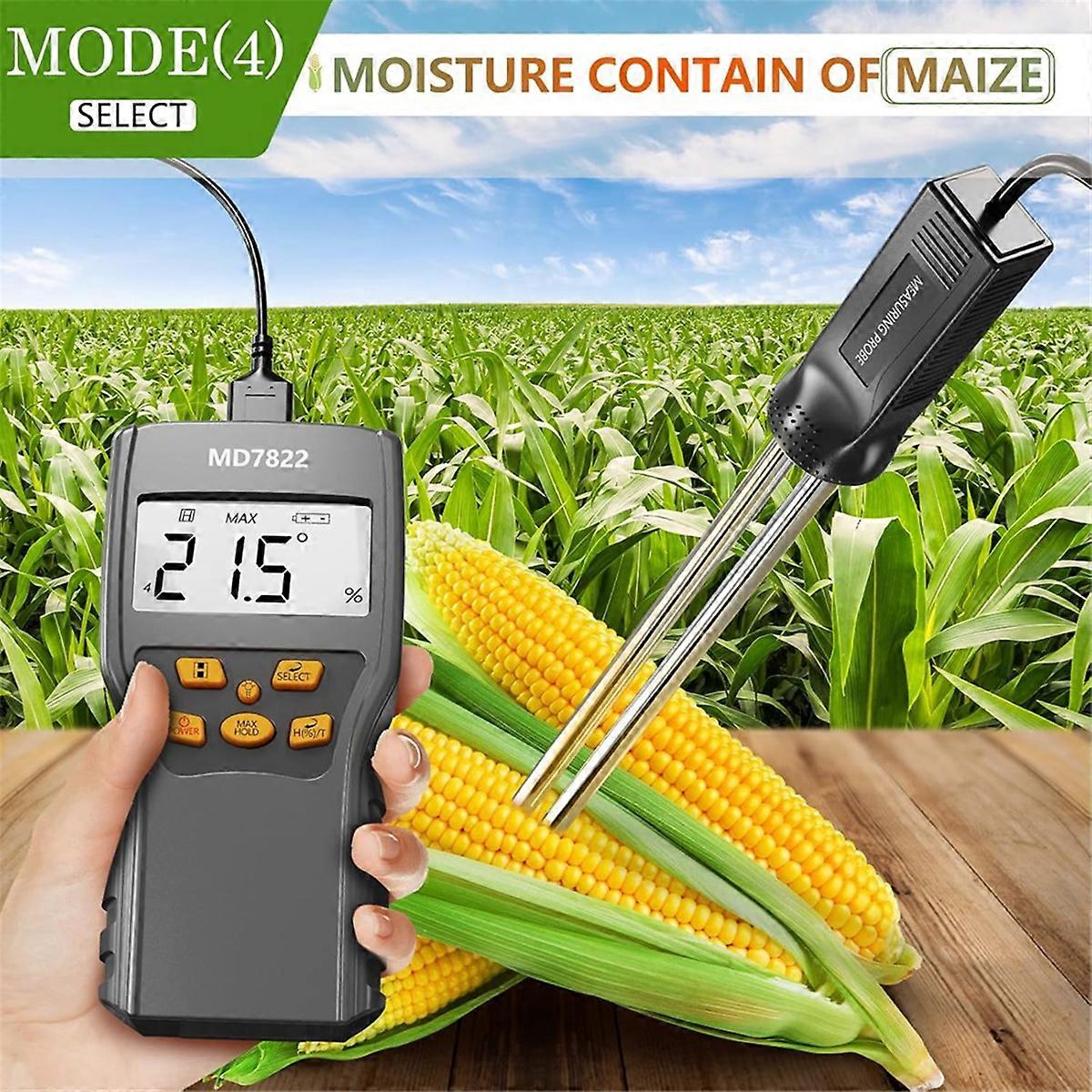 Hay Moisture Tester,Moisture Meter Probe for Hay,Froage Grass | Fruugo UK