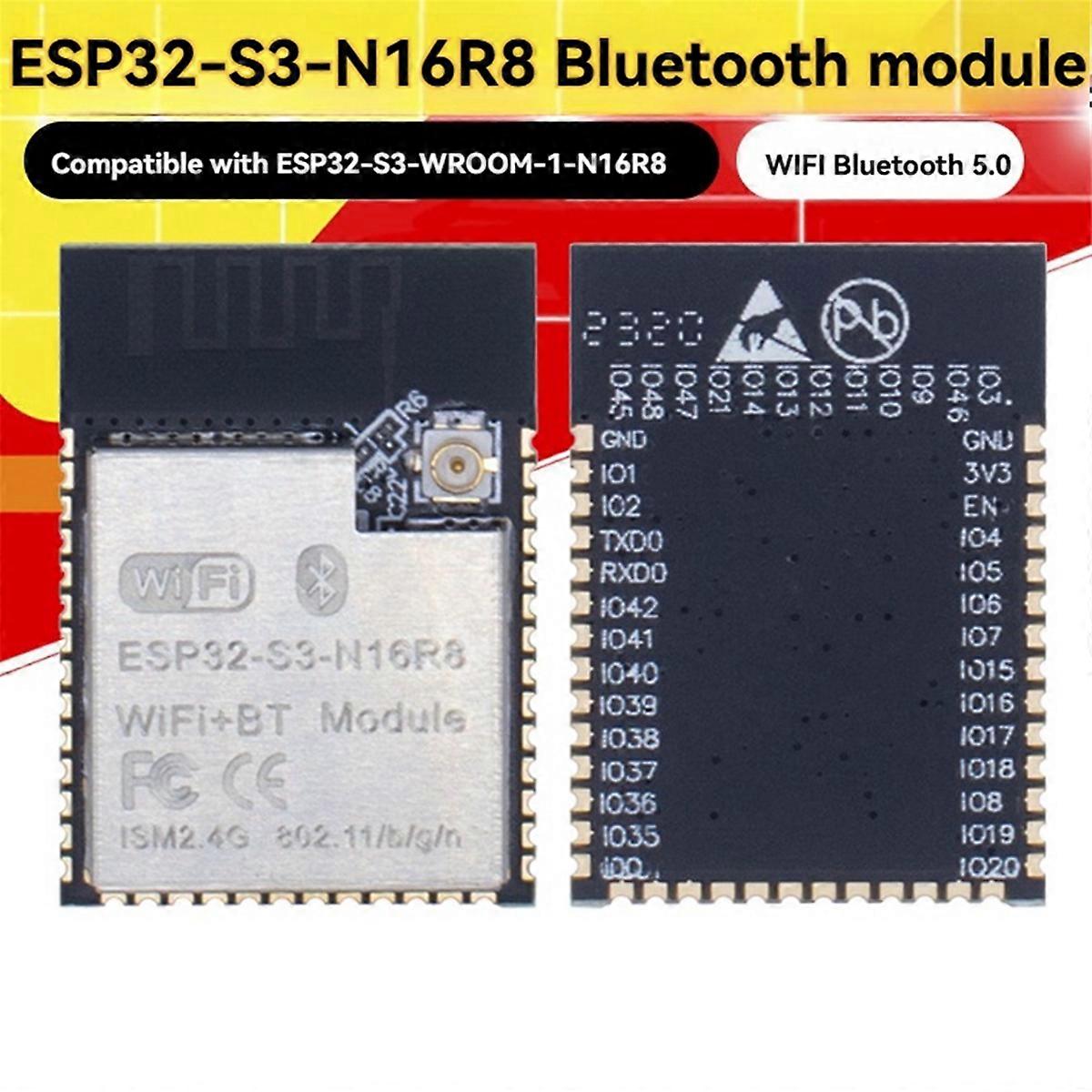 ESP32-S3-N16R8 Wireless Module ESP32-S3-WROOM-1 Dual-Core WiFi ...