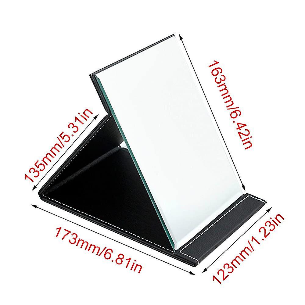 Portable Folding Makeup Mirror,travel Mirror Folding Tabletop Mirror ...