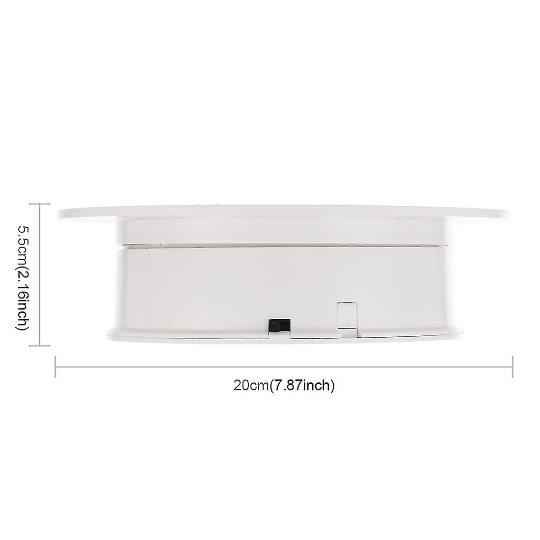 20cm 360 Degree Electric Rotating Turntable Display Stand | Fruugo UK