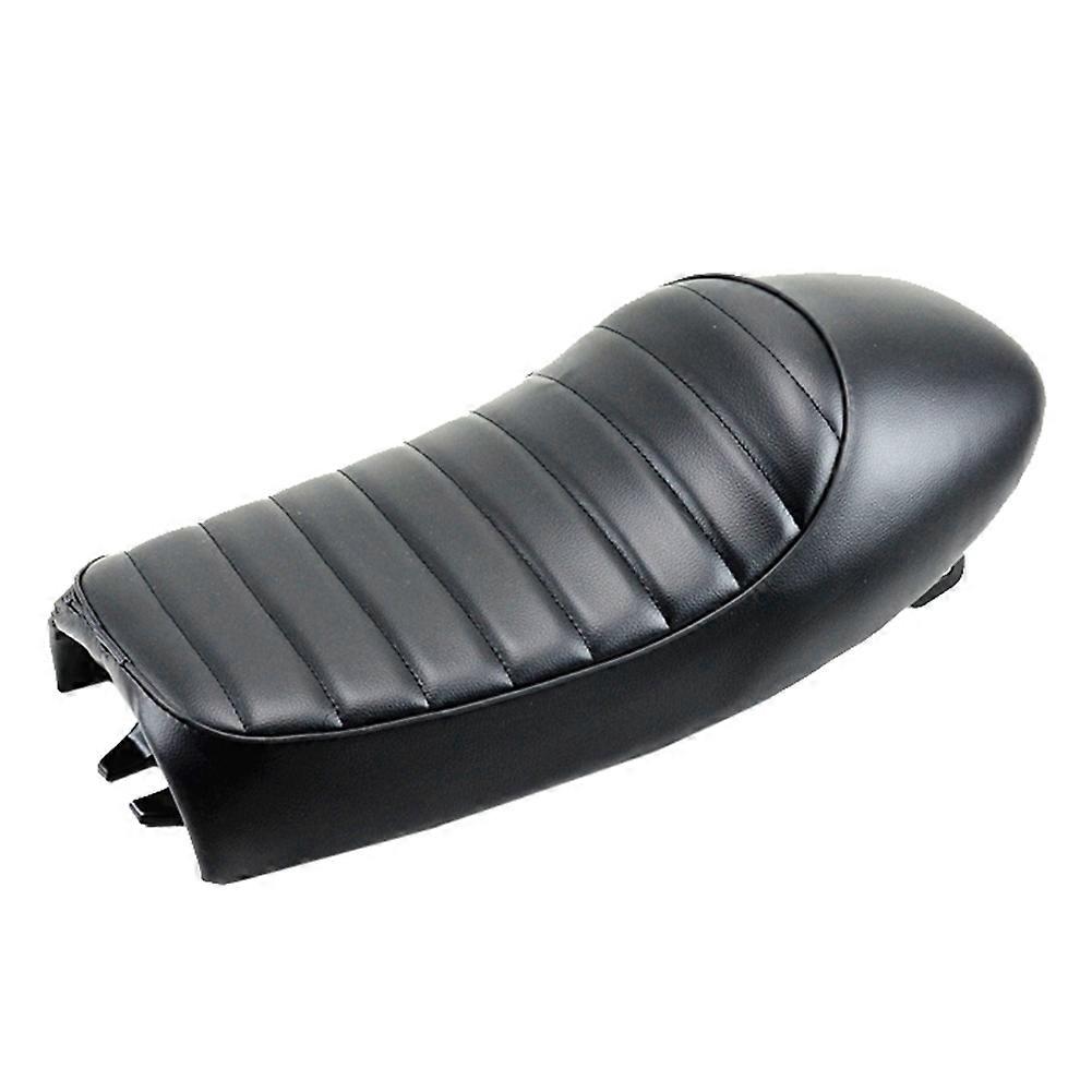 Motorcycle Motorbike Hump Flat Cafe Racer Saddle Seat Cushion Pad for H ...