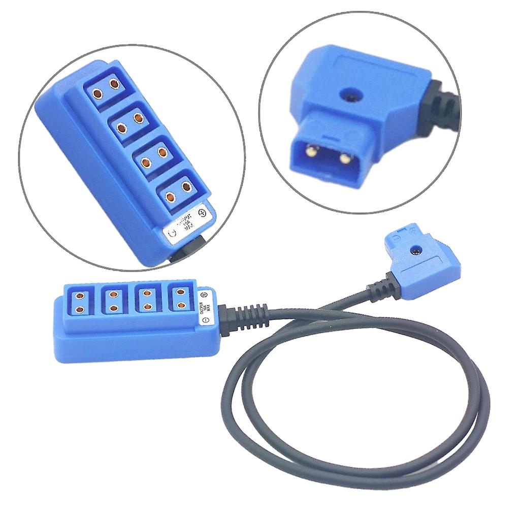 D tap Male to 4 Female D-Tap 1x4 Splitter Cable Camera Power Cable V ...