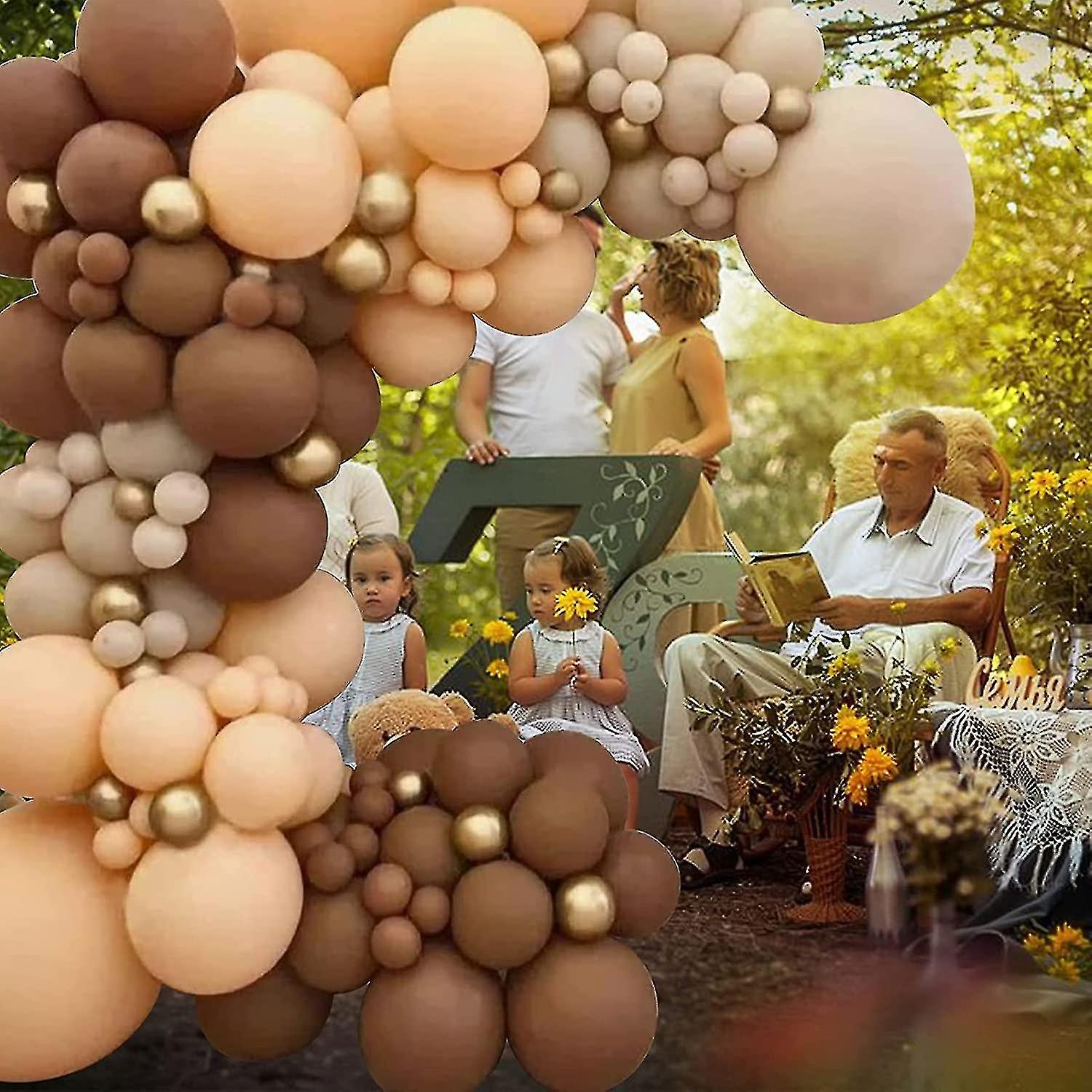 Vintage Jungle Balloons Arch Kit, Jungle Safari Theme Party Decorations ...