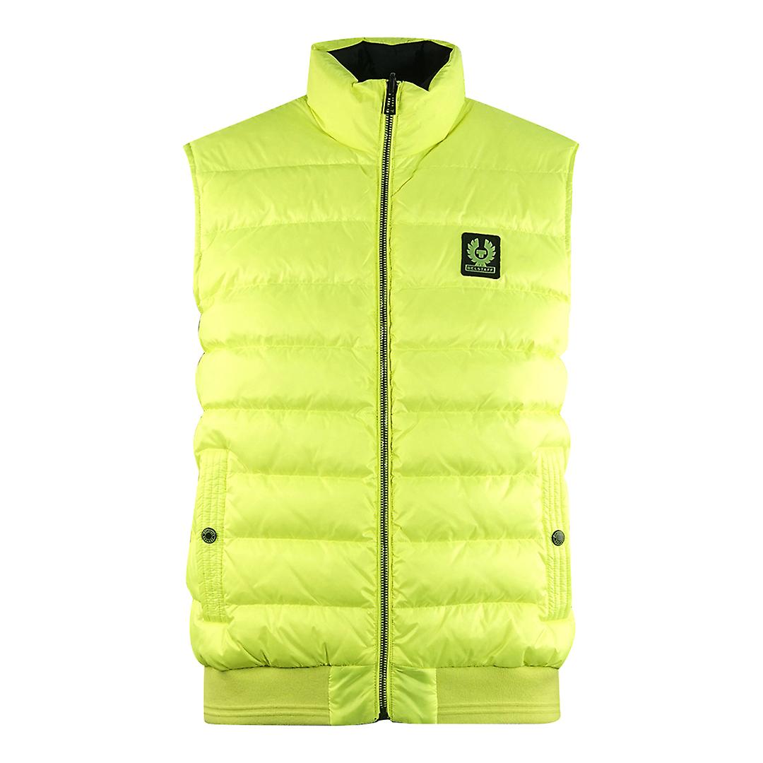 Belstaff Flash Circuit Black Reversible Down Gilet Jacket | Fruugo UK