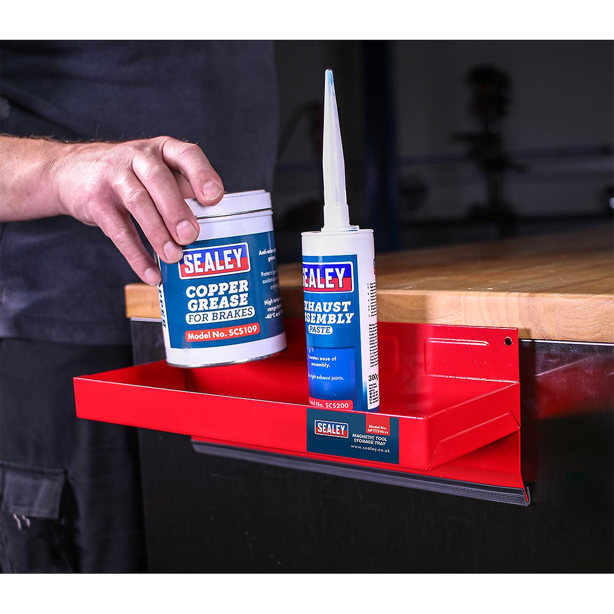 Sealey Aptt310 Magnetic Tool Storage Tray 310 X 115Mm | Fruugo US