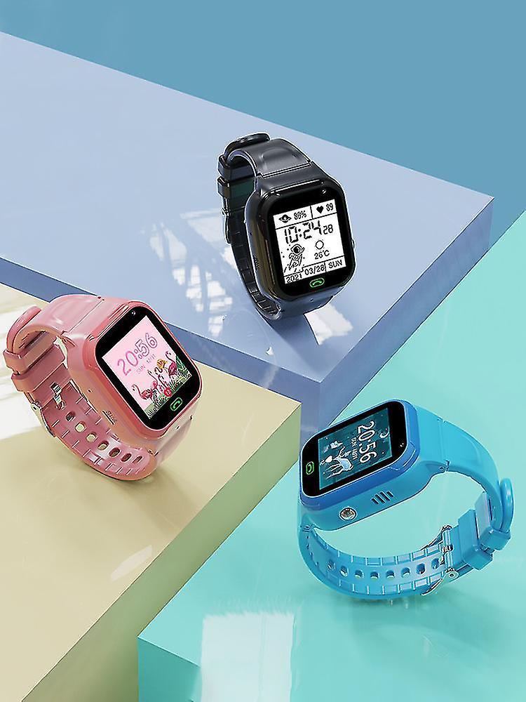 4G Kids Tracker Smart Watch SIM LBS/WiFi/GPS Position HD Camera SOS ...