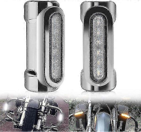 2 Pack Motorcycle Highway Bar Lights Switchback Driving Crash Bar ...