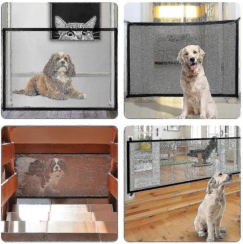 Magic Pet Gate, Mesh Dog Gate, Dog Fences Indoor, Puppy Gates And Magic ...