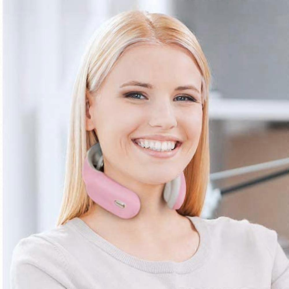 Neck Massager,intelligent Portable Neck Massage With Heat Cordless,3 ...
