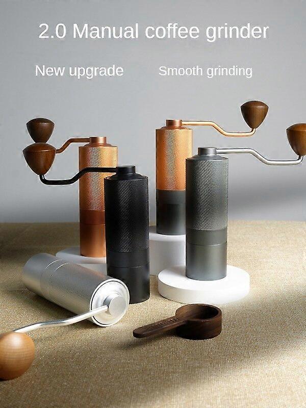 New 2.0 Manual Coffee Grinder 24 With A Fine Adjustmen 6 7 Burr Inside ...