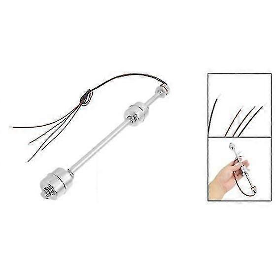 Water Level Sensor Dual Balls Stainless Steel Float Switch 265mm Length ...