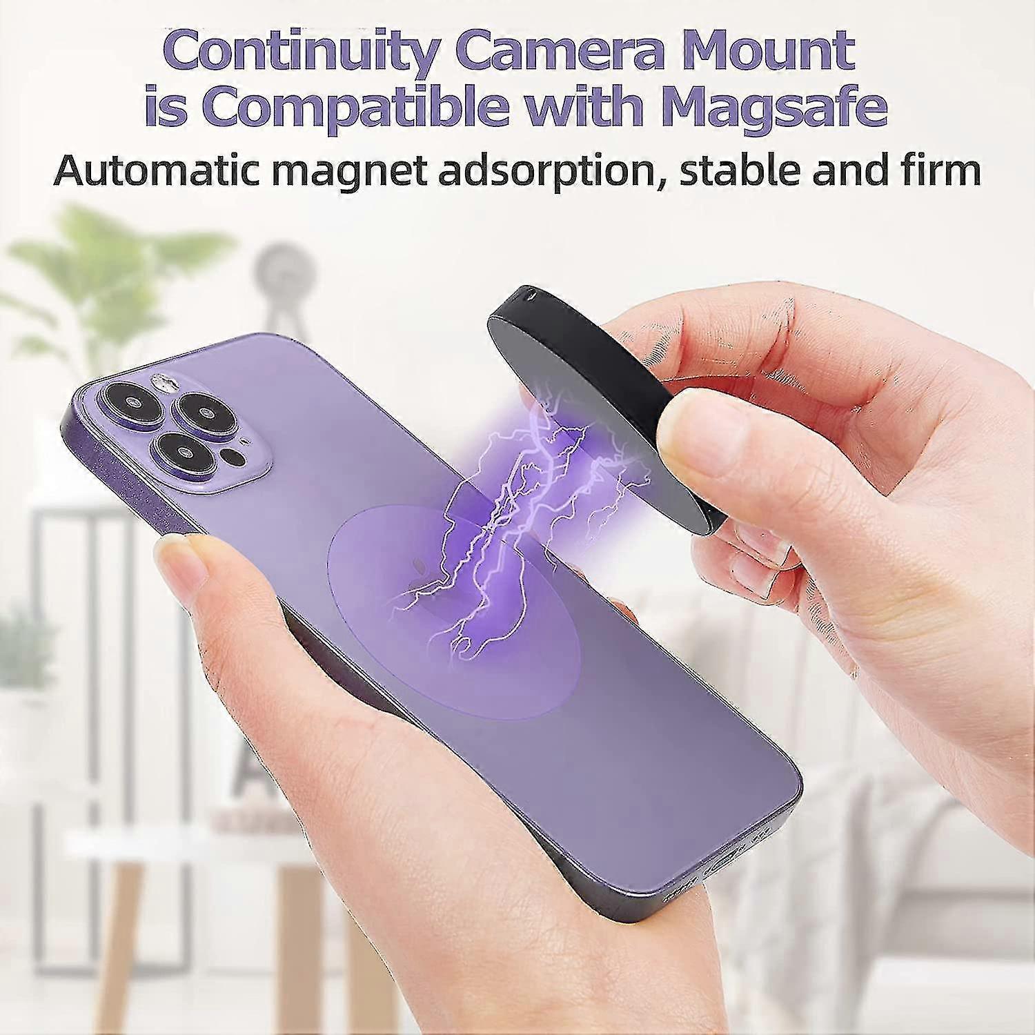 Continuity Camera Mount For Macbook Iphone 12/13/14 Series, Magsafe ...