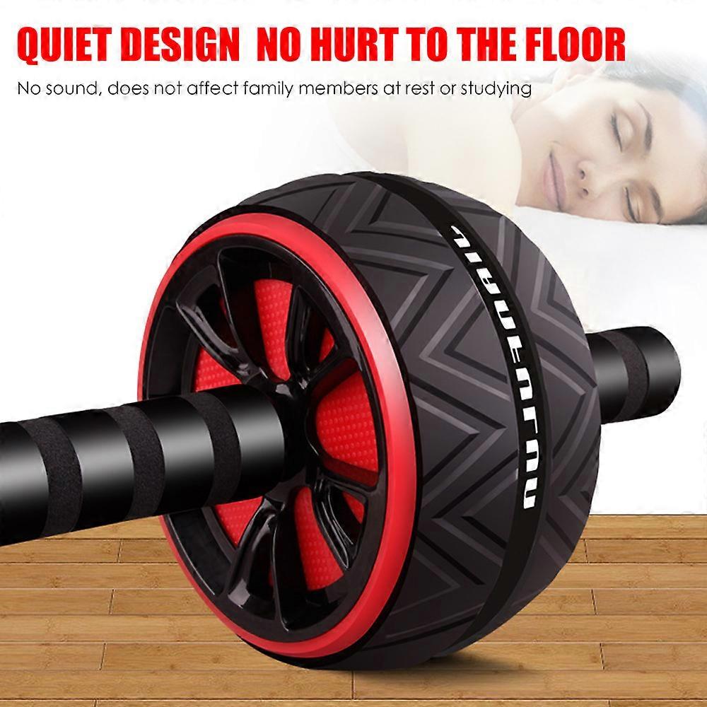Abdominal Roller Exercise Wheel Fitness Equipment Mute Roller For Arms ...