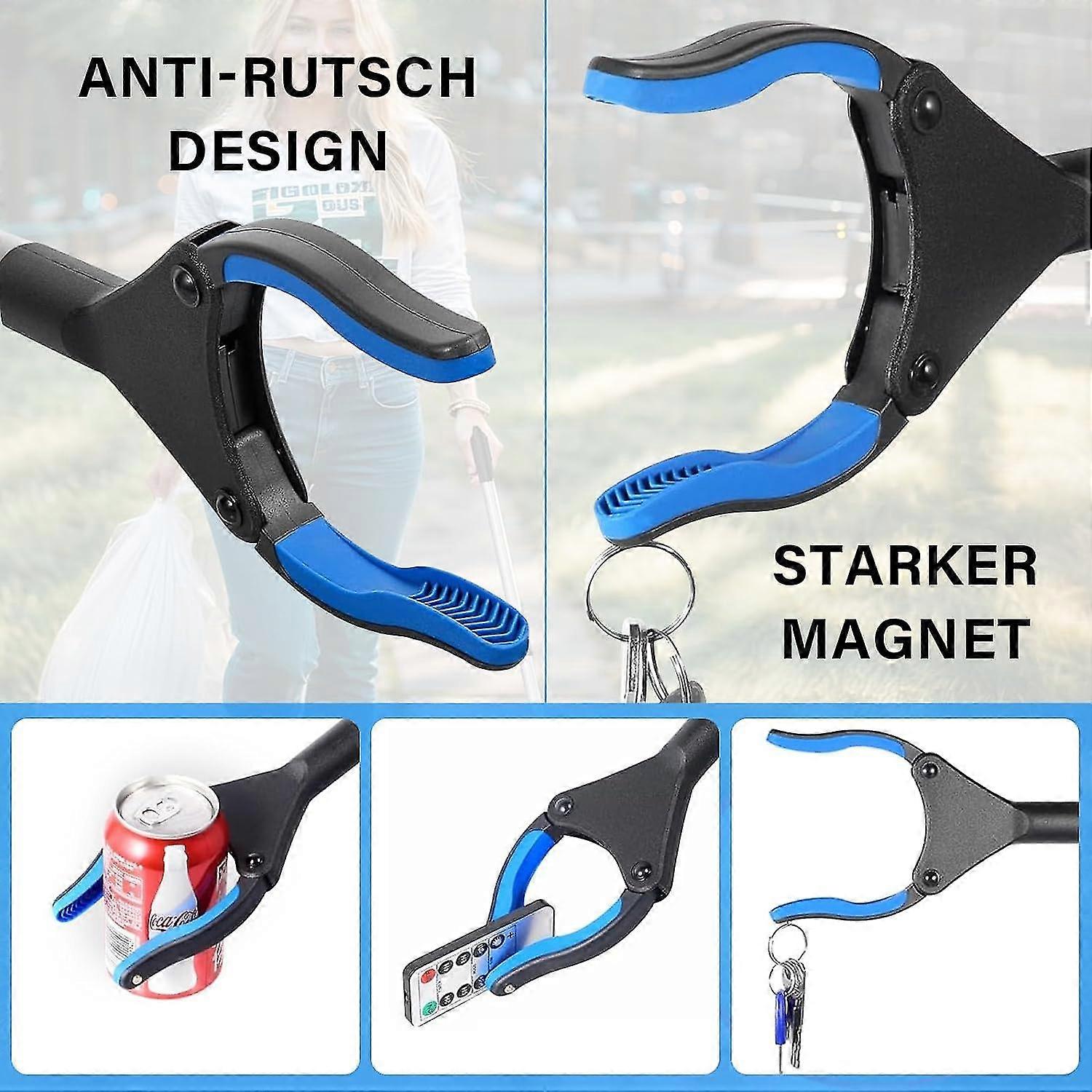 Object Picker 81cm, Telescopic Grabber With Magnetic Hook, Grabber For ...