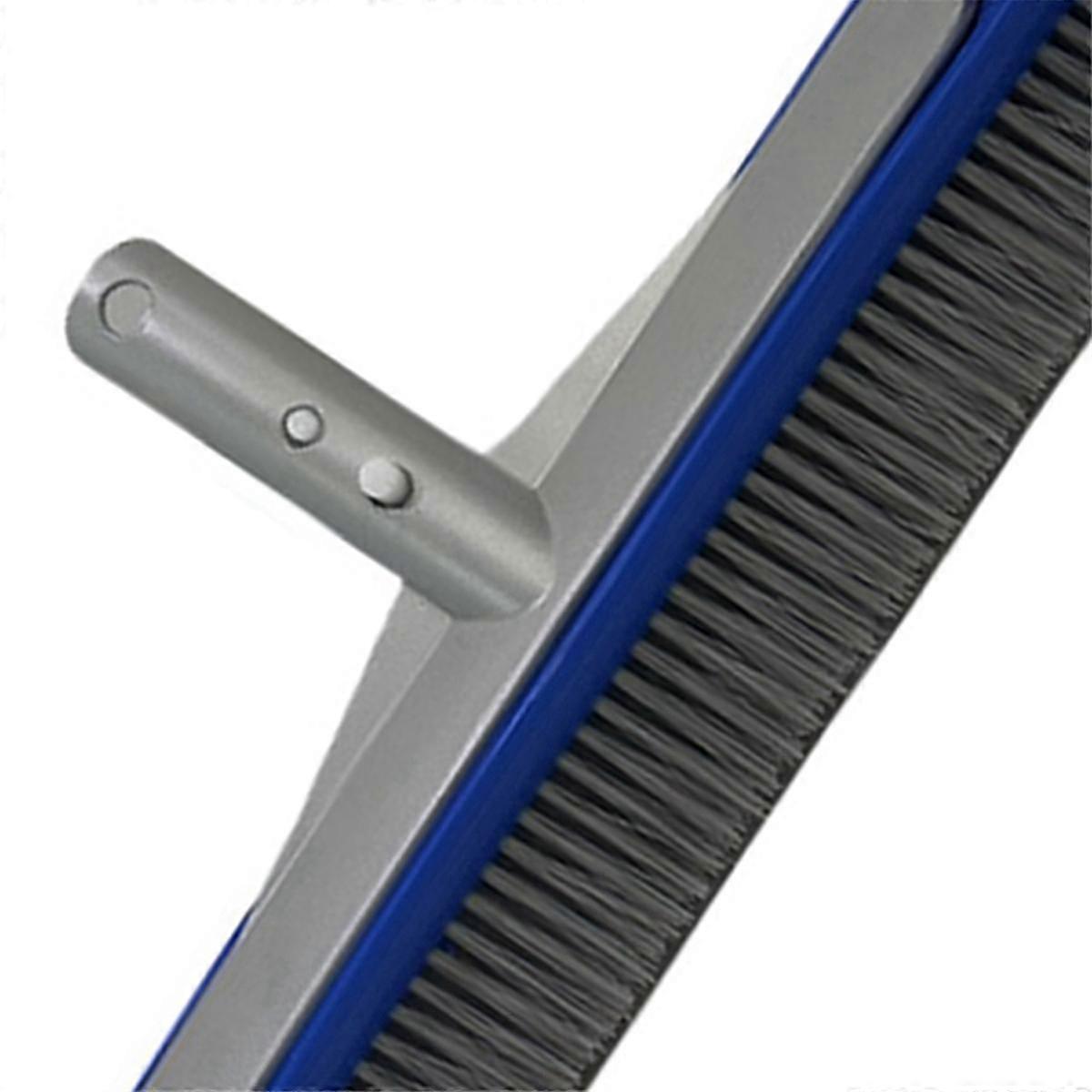 Swimming Pool Brush Head Aluminum Handle Pool Brush with Half Sphere ...