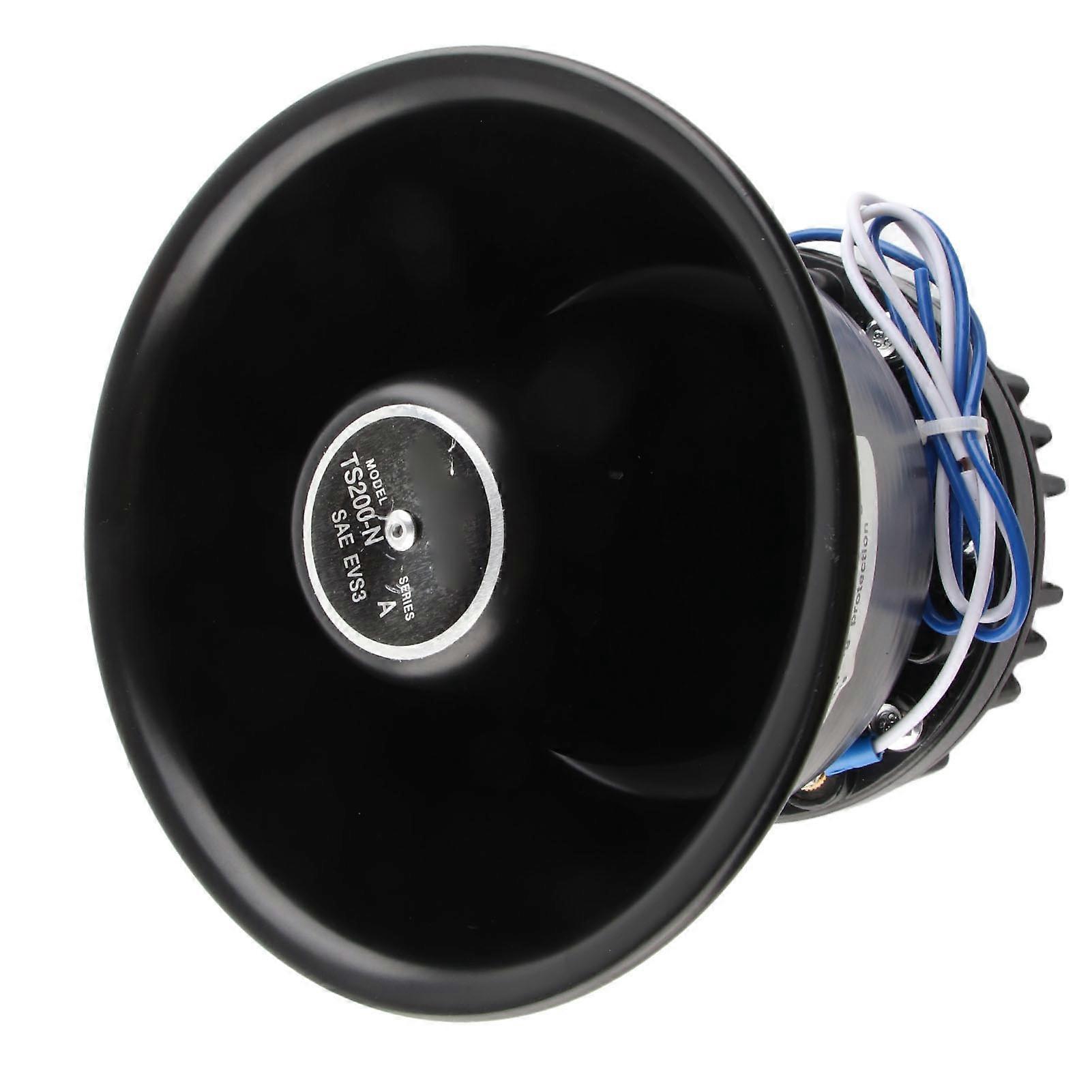 Warning Siren Speaker 200W 130dB Emergency Alarm Cone Car Horn for ...