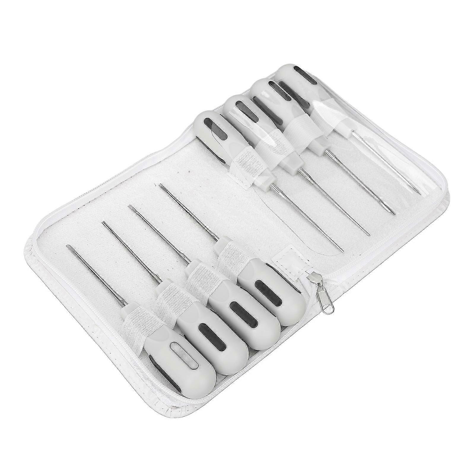8pcs Dental Elevator Stainless Steel Surgical Root Extraction Luxating ...