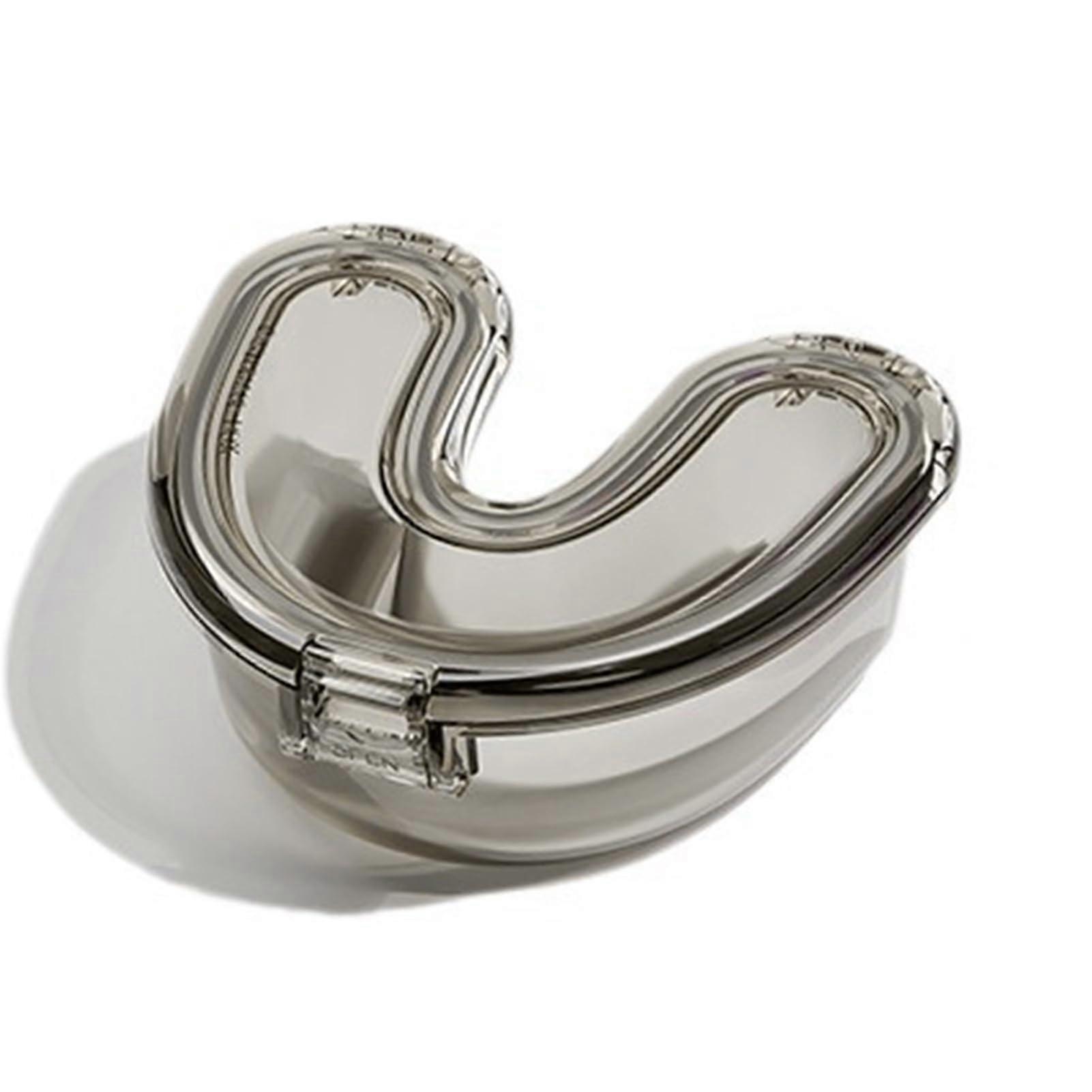 Retainer Case, Partial Denture Storage Box, U Shaped Night Guard Case ...