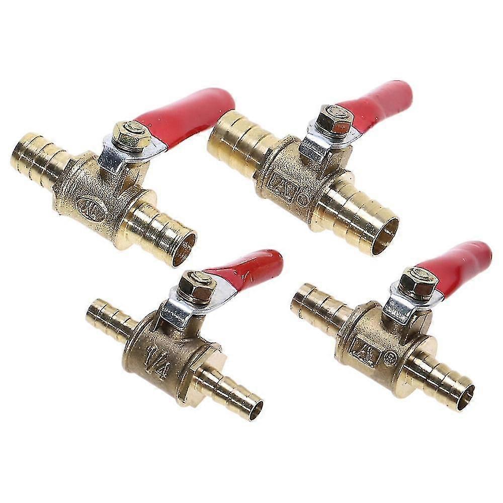 6mm 8mm 10mm12mm Ball Faucet Shutoff Ball Valve Hose Barb Inline Water ...