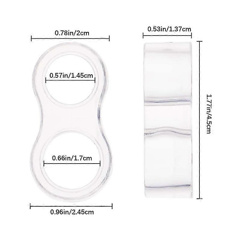 Door Stops 10 Pieces PVC Door Handle Stopper Door Bumper Silicone Door ...