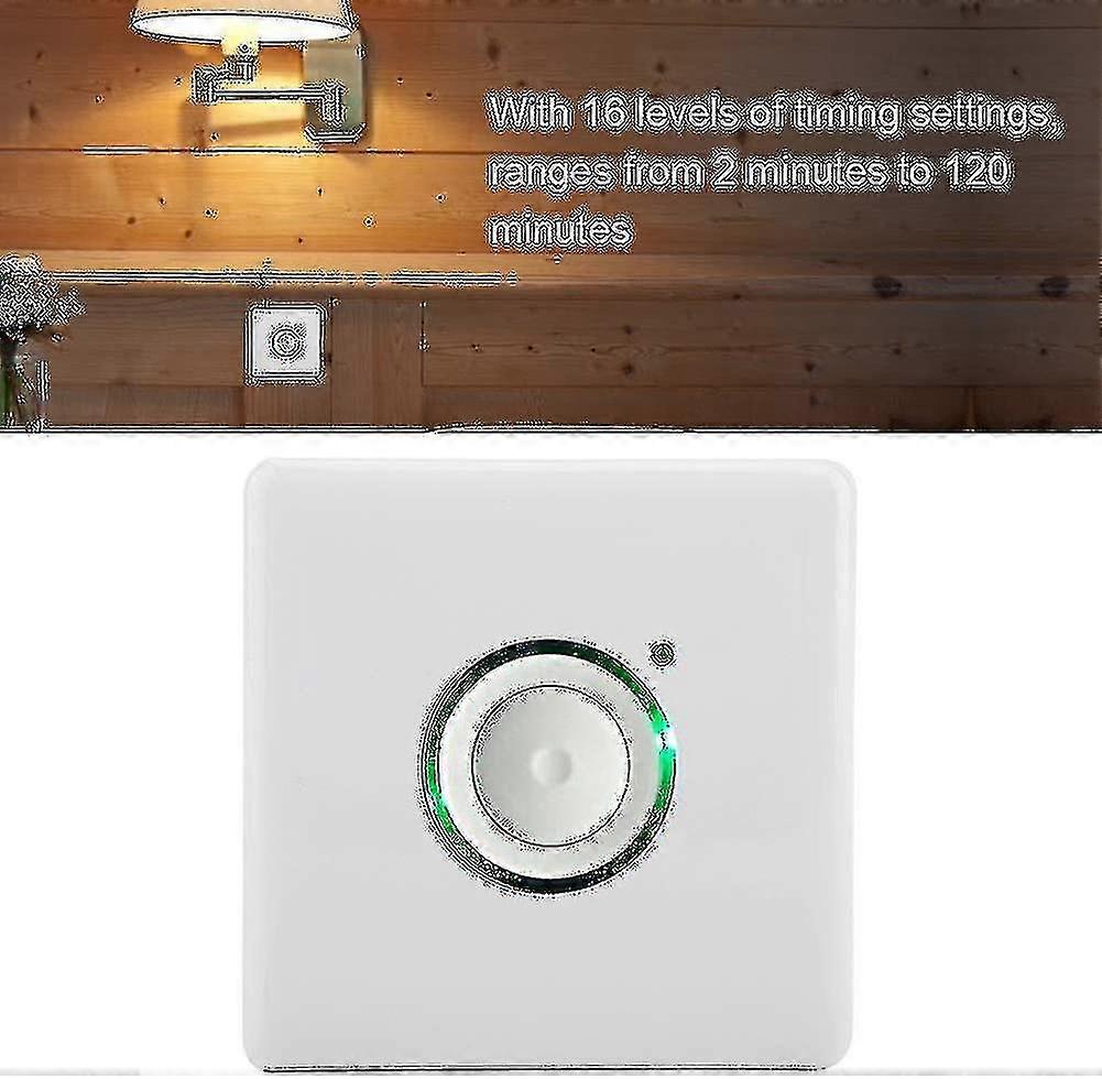 2024 New Wall Timer - Ac110-250v Outdoor Led Touch Delay Timer Switch ...