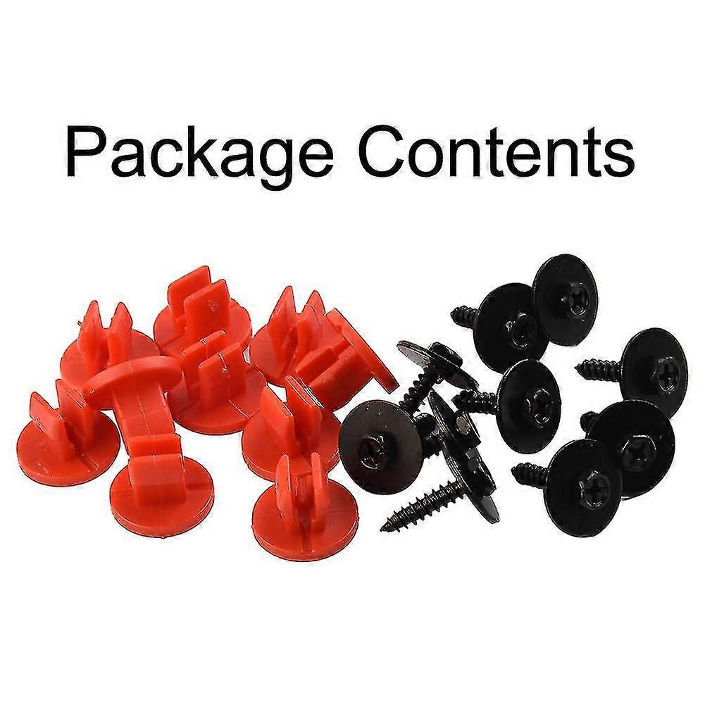 Engine Undertray Cover Clips Screws Set For Volvo V50 C30 For Jaguar For Ford Plastic Grommets ...