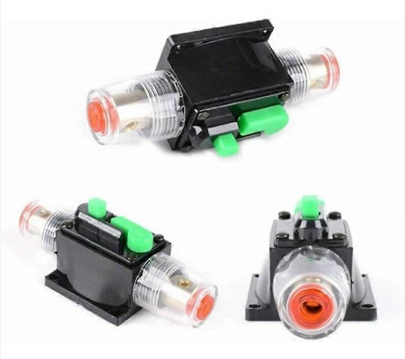 In-Line Circuit Breaker, 12V-24V DC Car Stereo In-Line Fuse Holder ...