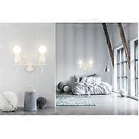 Double Little People Wall Light Iron Rocking, Simple Fashion Doll Wall ...