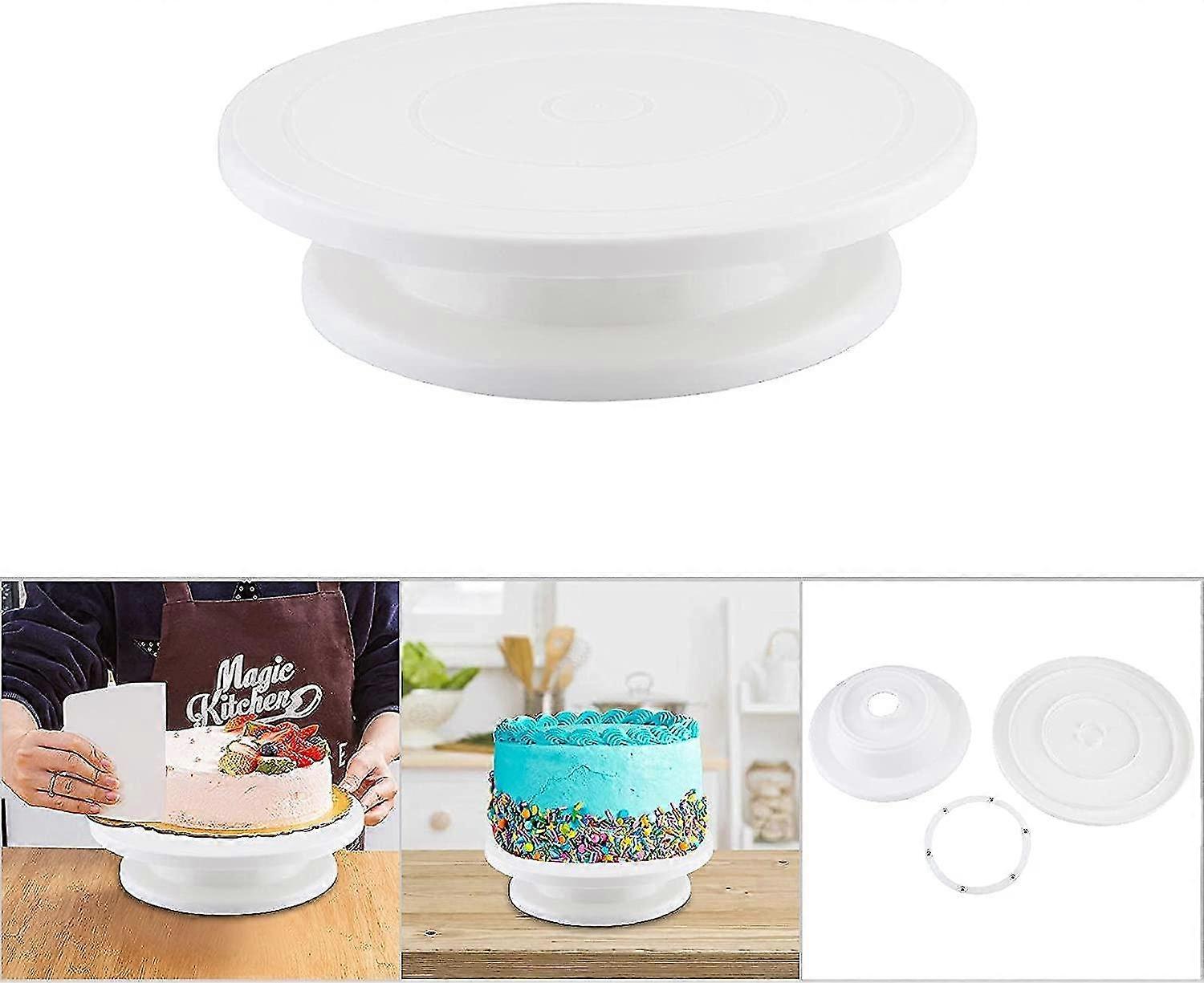 Turntable Cake Turntable, Turntable Pastry Cake Display Stand For ...