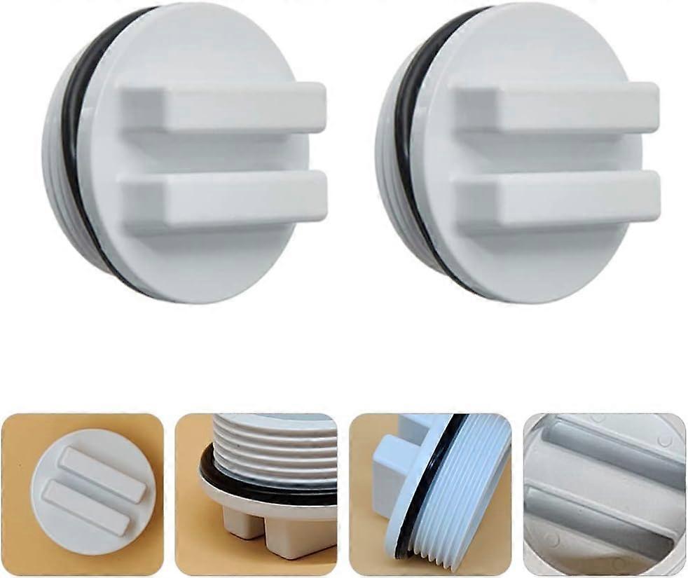 2pcs 1.5 Threaded Oil Return Pipe Antifreeze Plug Filter Drain Plug ...