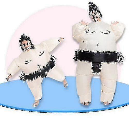 Inflatable Wrestling Sumo Costume Fat Suit Halloween Party Fan Hk ...
