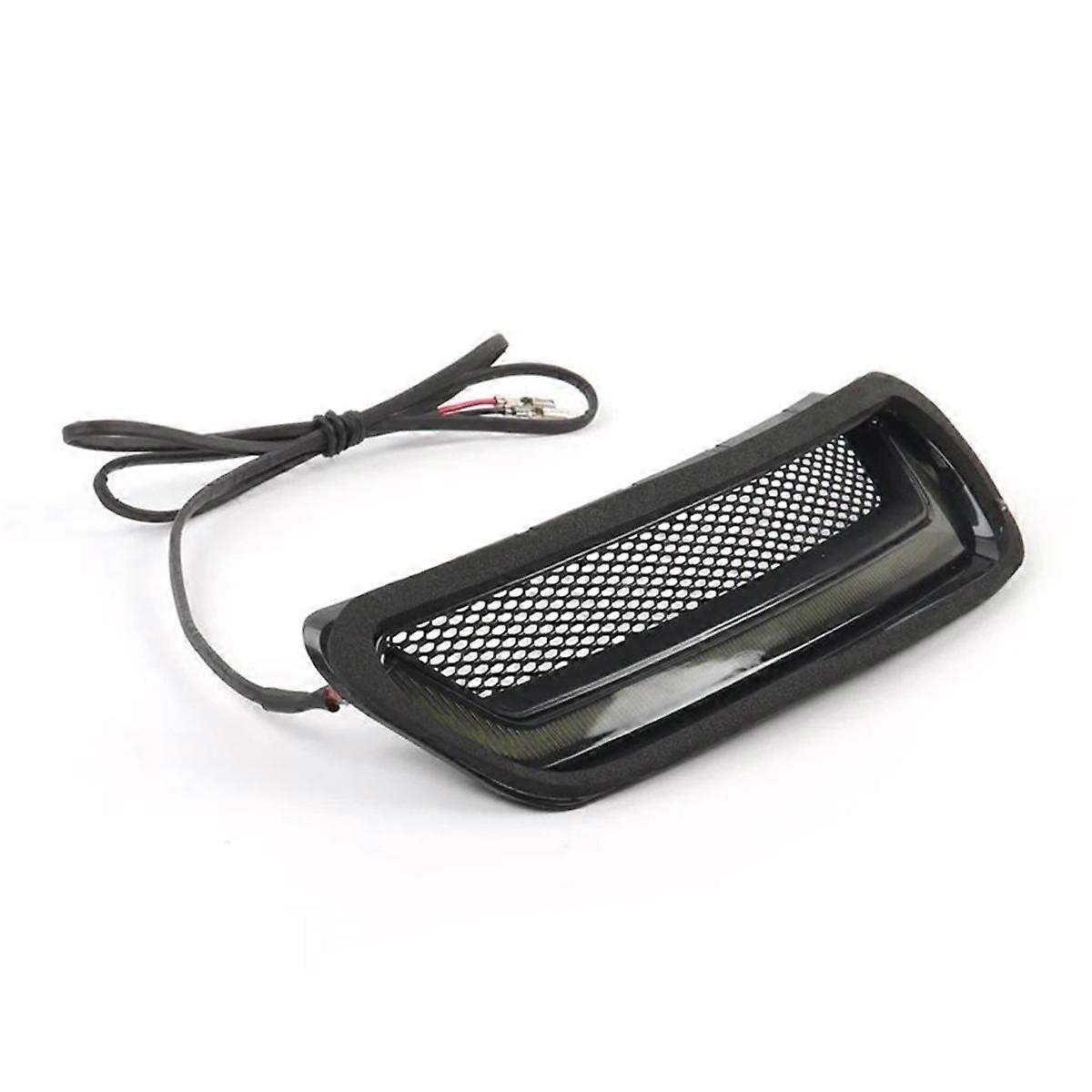 Motorcycle White Tracer Headlight Vent Accent LED for Softail Low El ...