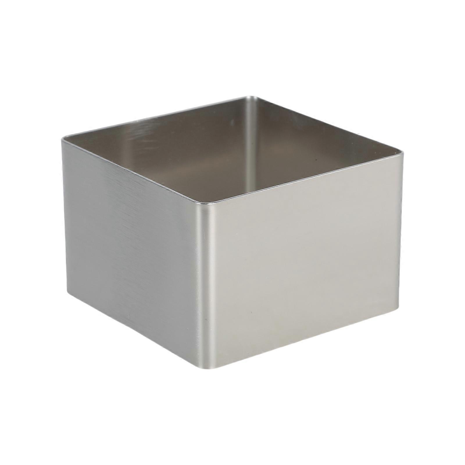 Cake Molds Rings Square Mousse Mold Stainless Steels Cake Rings Dessert ...