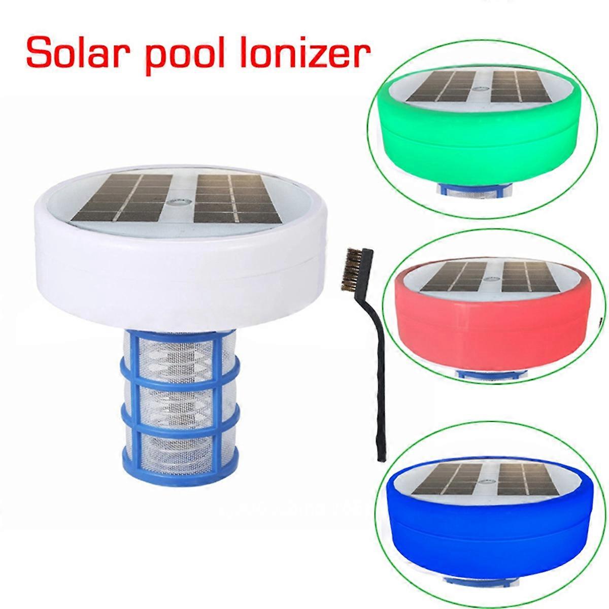 Solar Pool Ionizer, Copper Pool Ionizer Floater Auto Switching of Multi ...