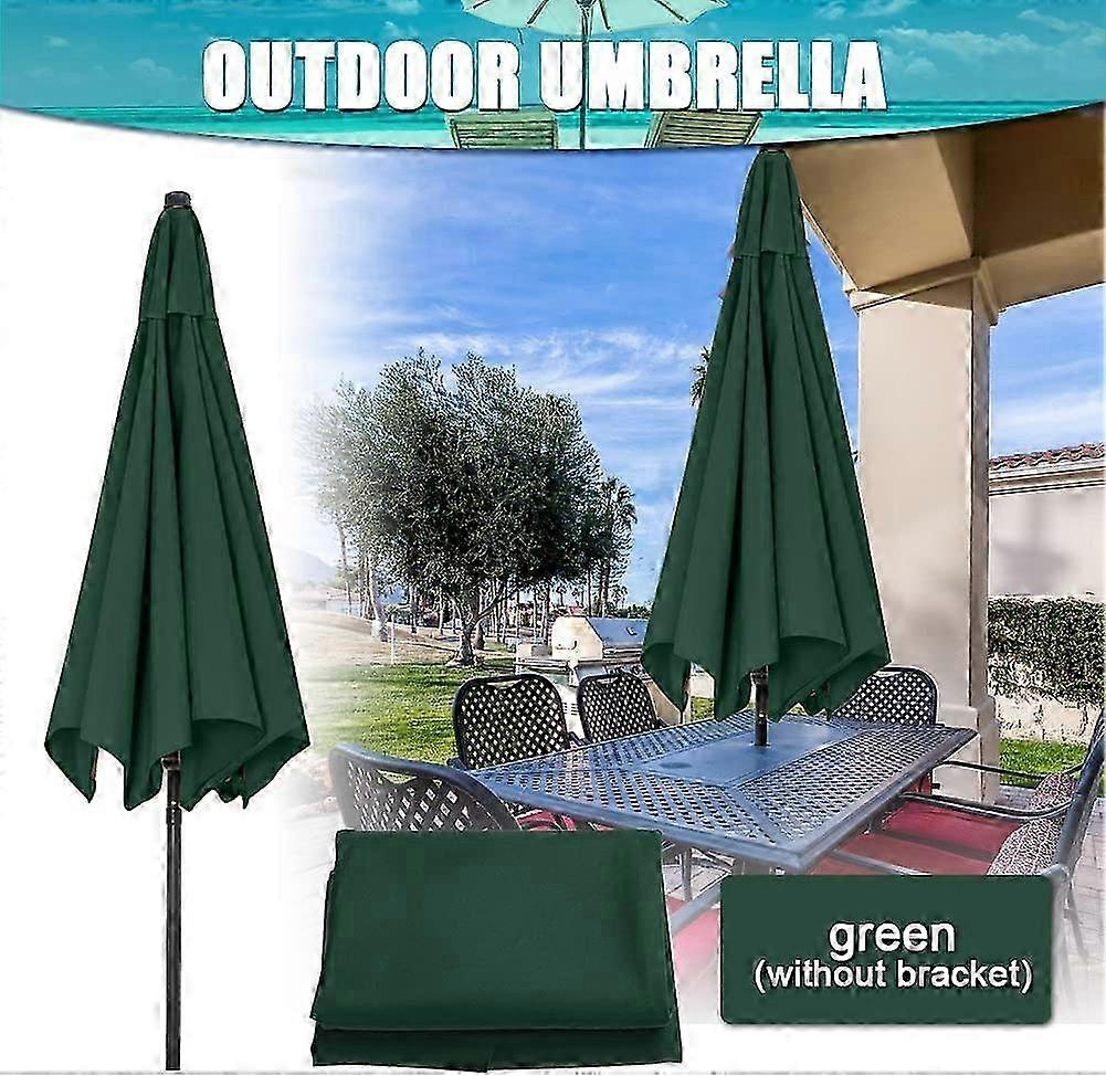 Replacement Parasol Covers 3 Meters 6 Arms Parasol Replacement Canopy ...