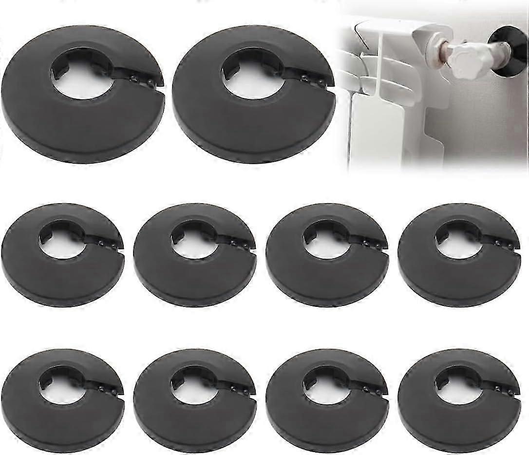 10 Piece Single Radiator Rosettes Radiator Rosette Radiator Pipe Cover ...